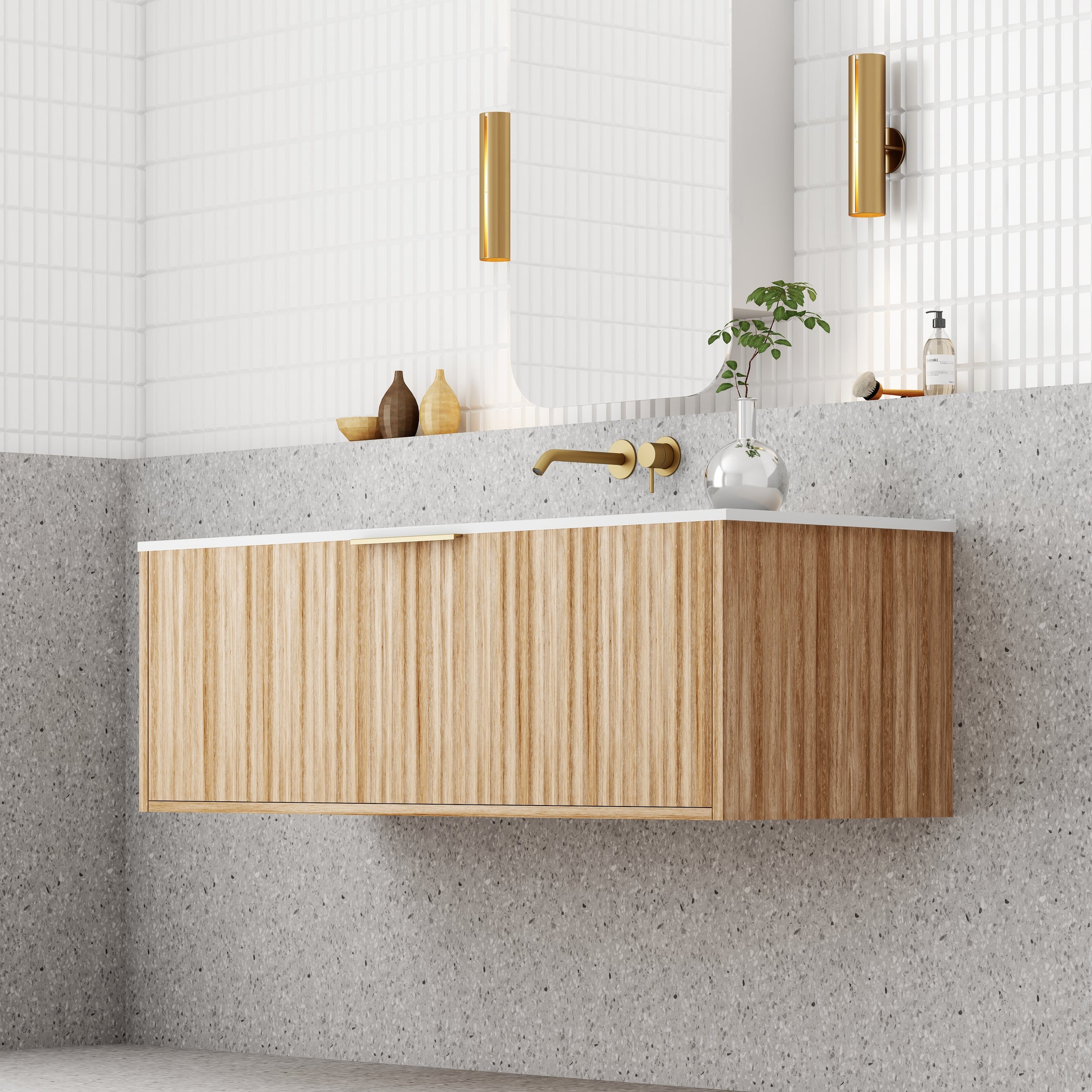 Capture 1200mm Wall Hung Vanity — Cassa Design