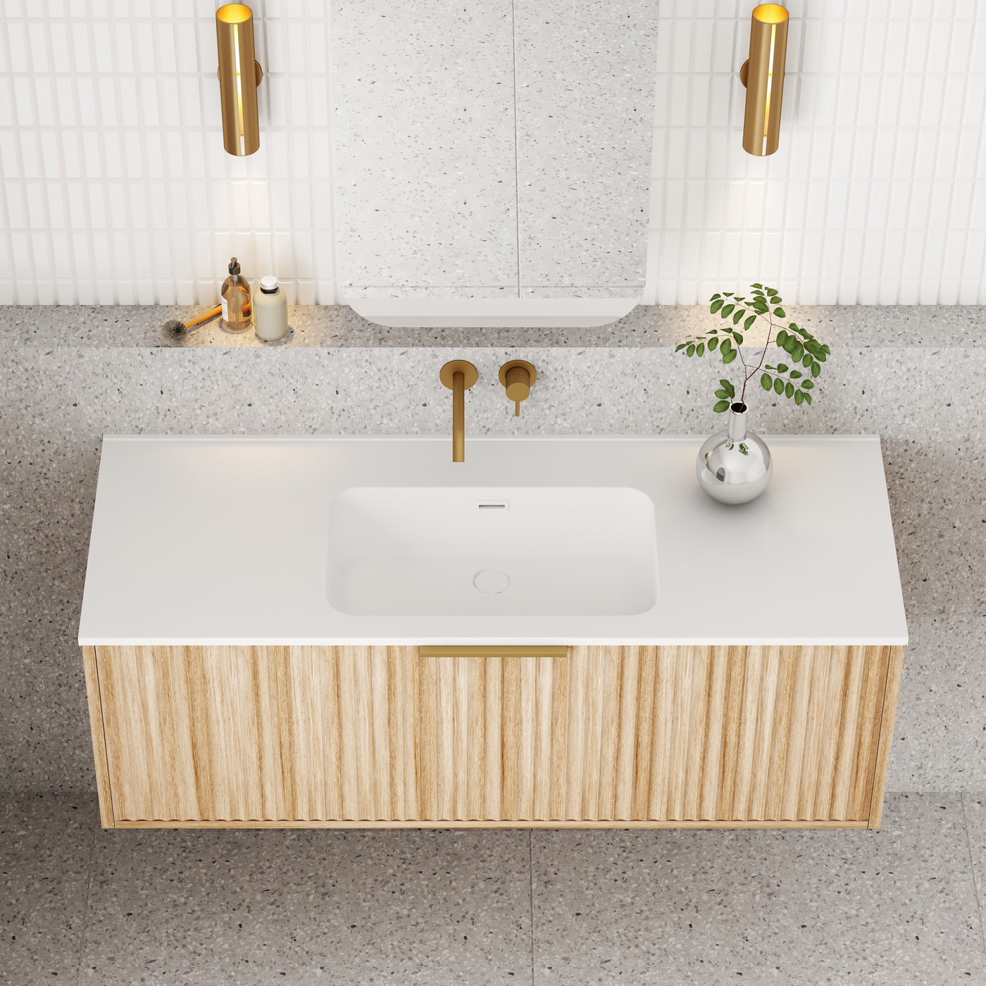Capture 1200mm Wall Hung Vanity — Cassa Design