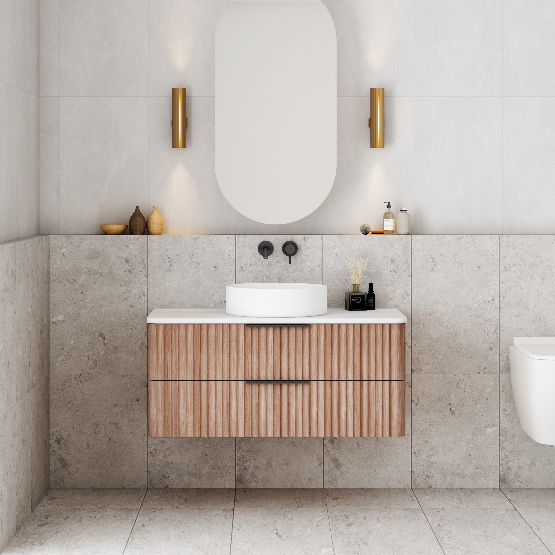 Gravity 900mm Wall Hung Vanity — Cassa Design