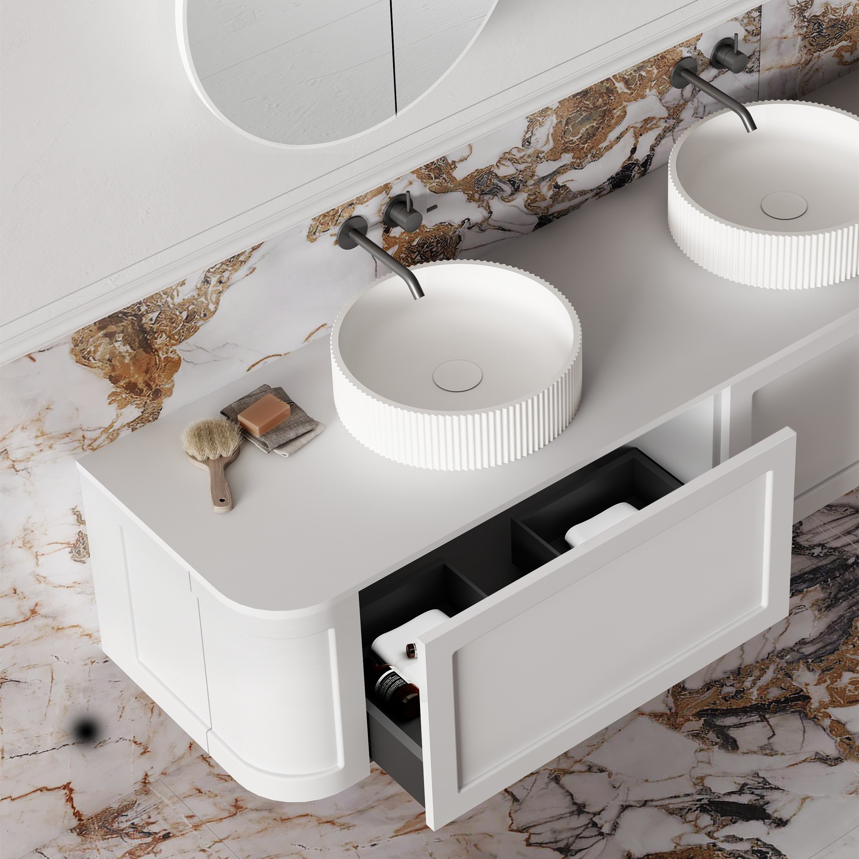 Westminster 1800mm Wall Hung Vanity — Cassa Design